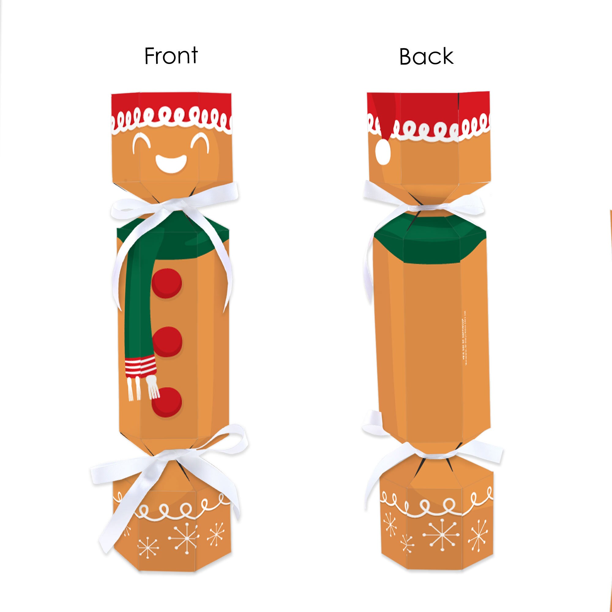 Gingerbread Christmas - No Snap Gingerbread Man Holiday Party Table ...