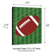 End Zone - Football - Sports Themed Nursery Wall Art, Kids Room Decor ...