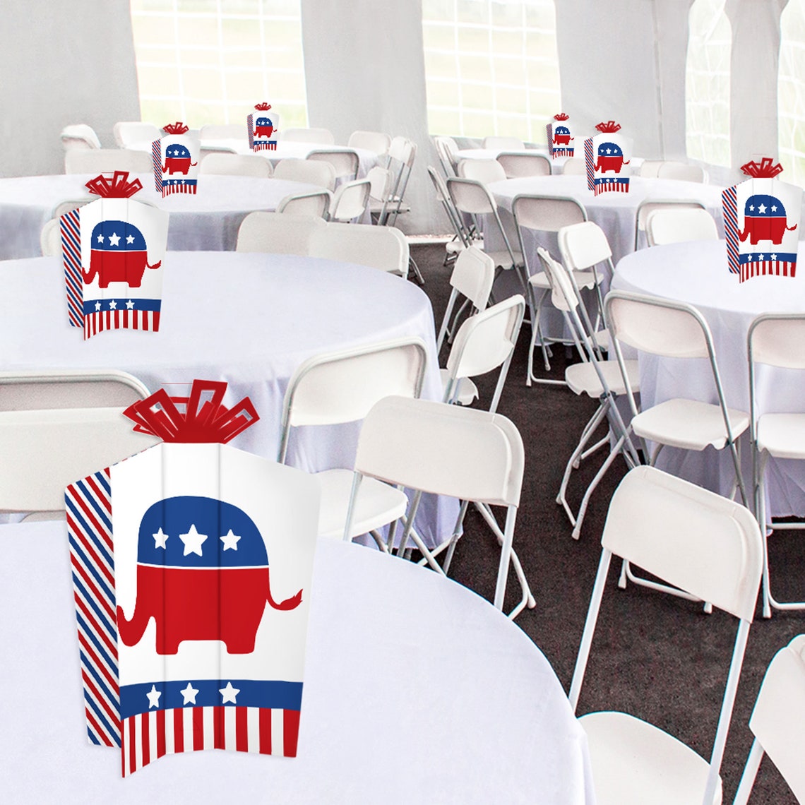 Republican Election Table Decorations Political Party Fold - Etsy