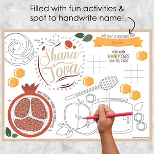 Rosh Hashanah - Paper Jewish New Year Coloring Sheets - Activity ...