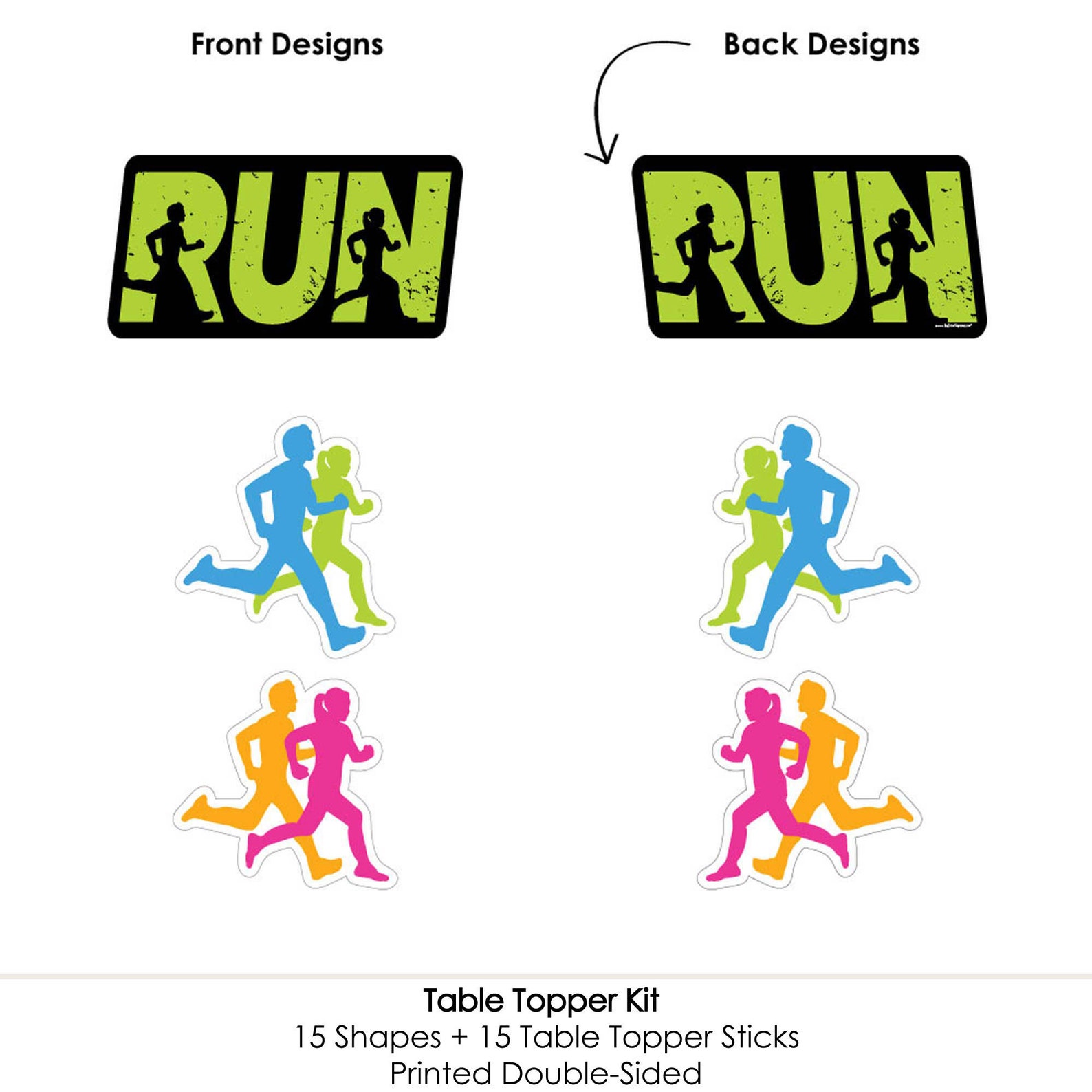 Set the Pace - Running - Centerpiece Sticks - Track, Cross Country or ...
