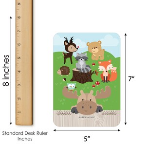 Woodland Creatures - Picture Bingo Cards and Markers - Birthday Party ...