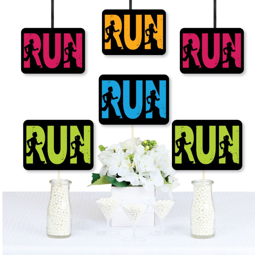 Set the Pace - Running - DIY Decorations Party Essentials - Track Party ...
