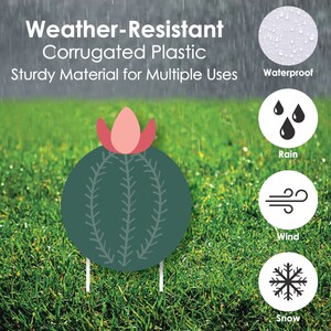 Prickly Cactus Party - Cactus Lawn Decorations - Outdoor Fiesta Party ...