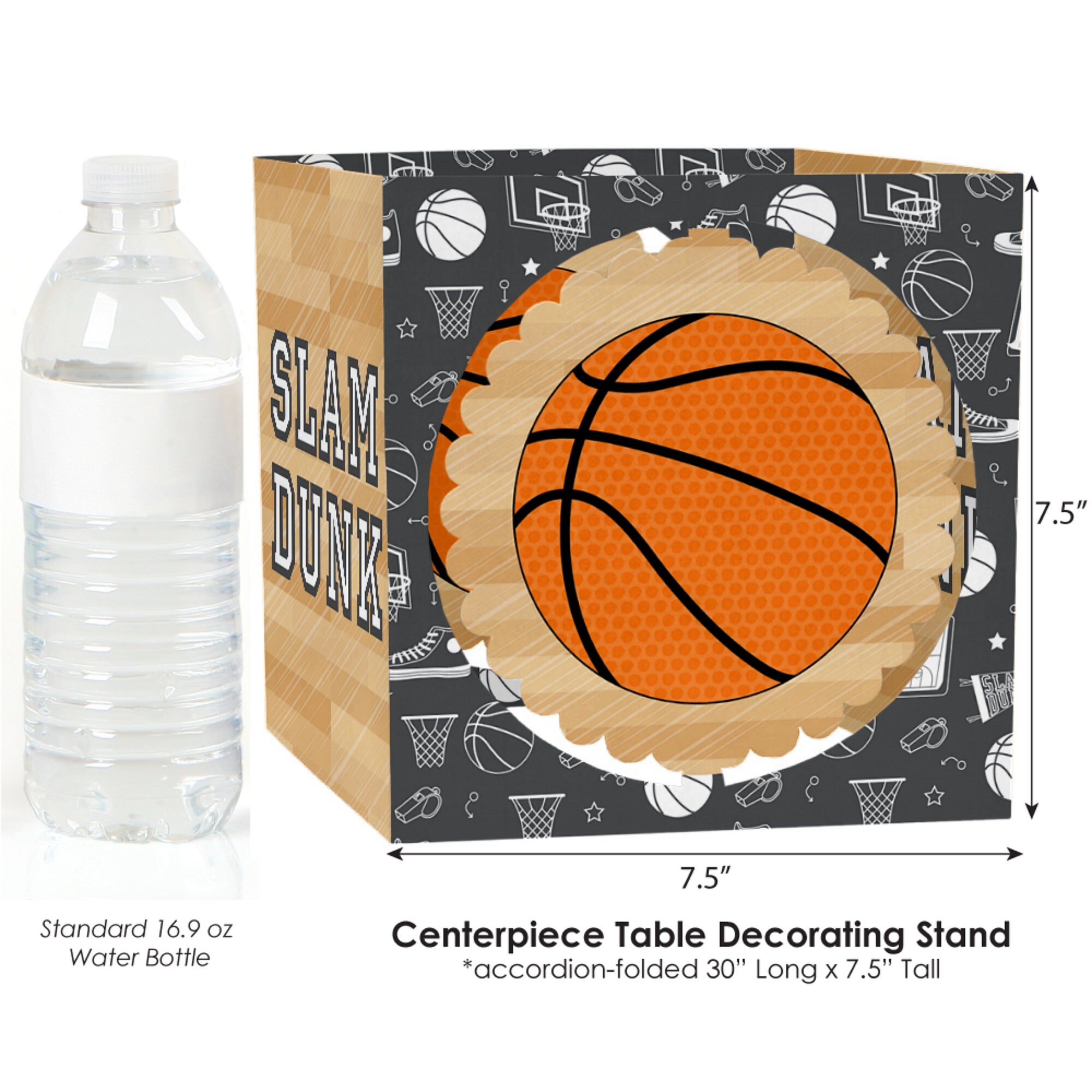 Basketball Centerpiece & Table Decoration Kit Basketball - Etsy