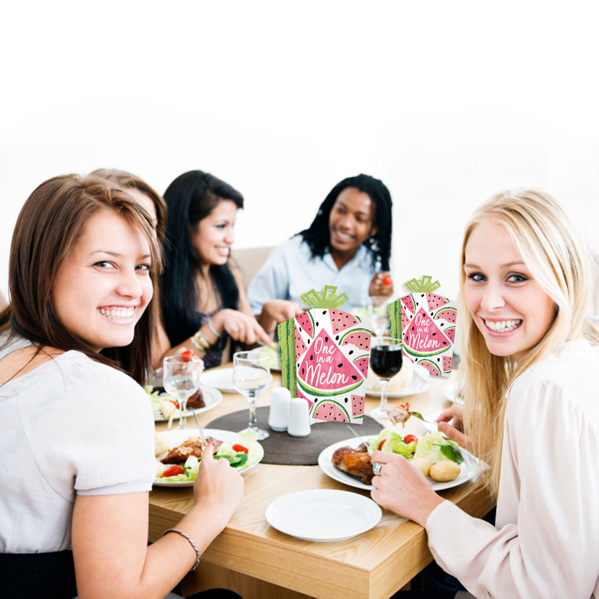 Sweet Watermelon Table Decorations Fruit Party Fold and - Etsy