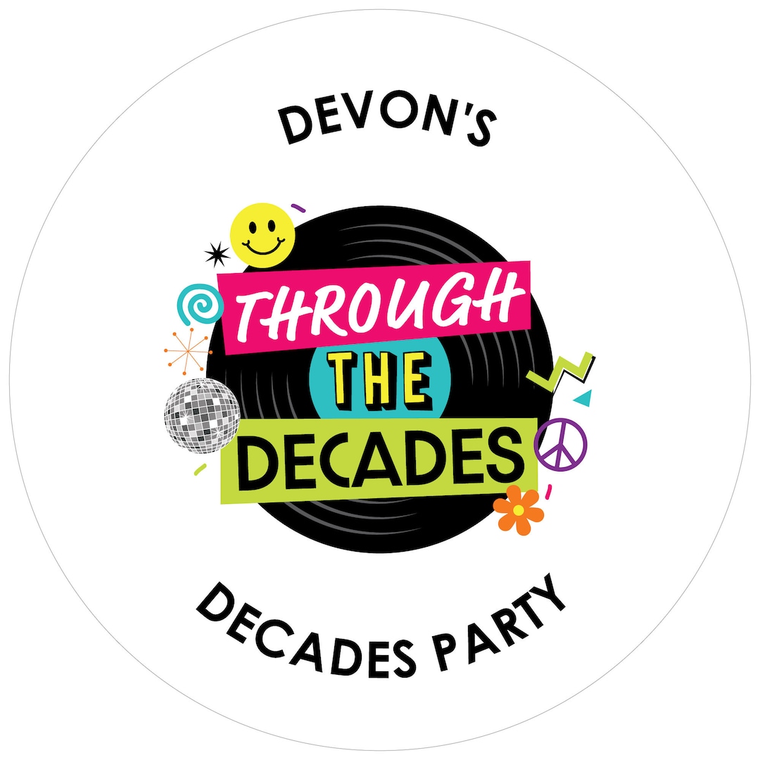 Personalized Through the Decades - Custom 50s, 60s, 70s, 80s, and 90s ...