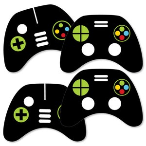 Game Zone - DIY Decorations Party Essentials - Pixel Video Game Party ...