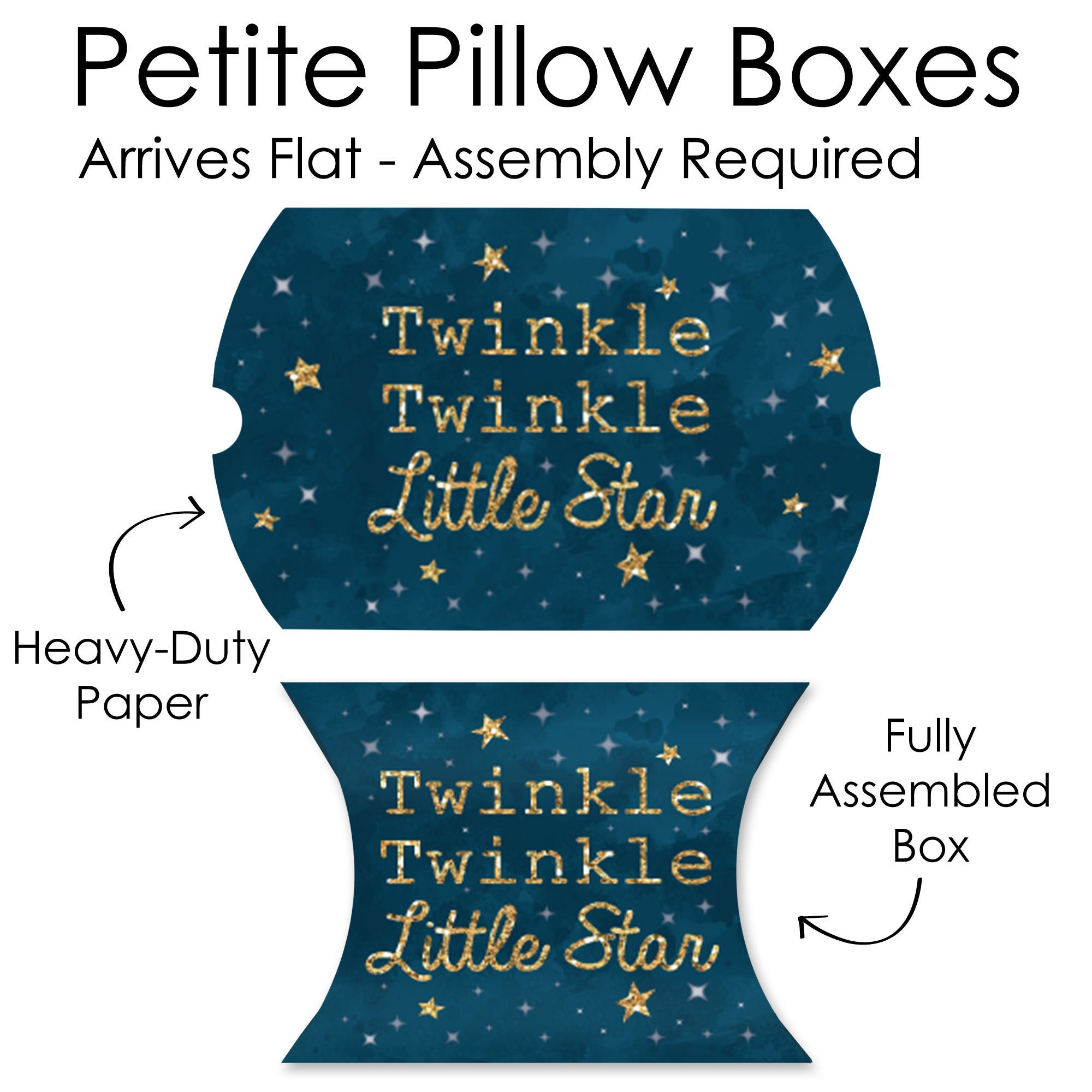 Twinkle Twinkle Little Star Favor Gift Boxes Baby Shower | Etsy