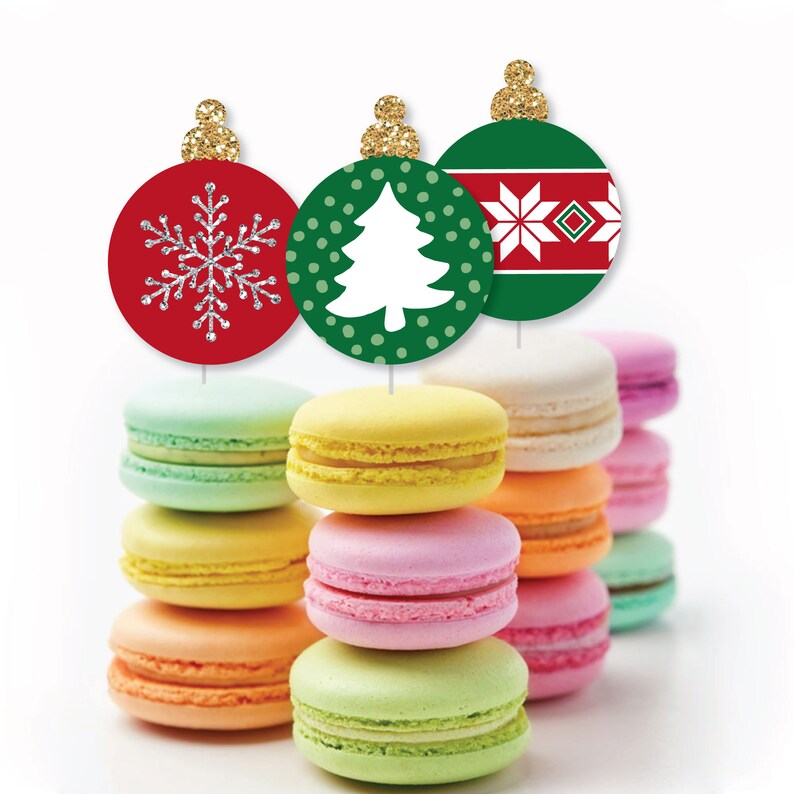 Ornaments - DIY Shaped Holiday and Christmas Party Cut-outs - 24 Count ...