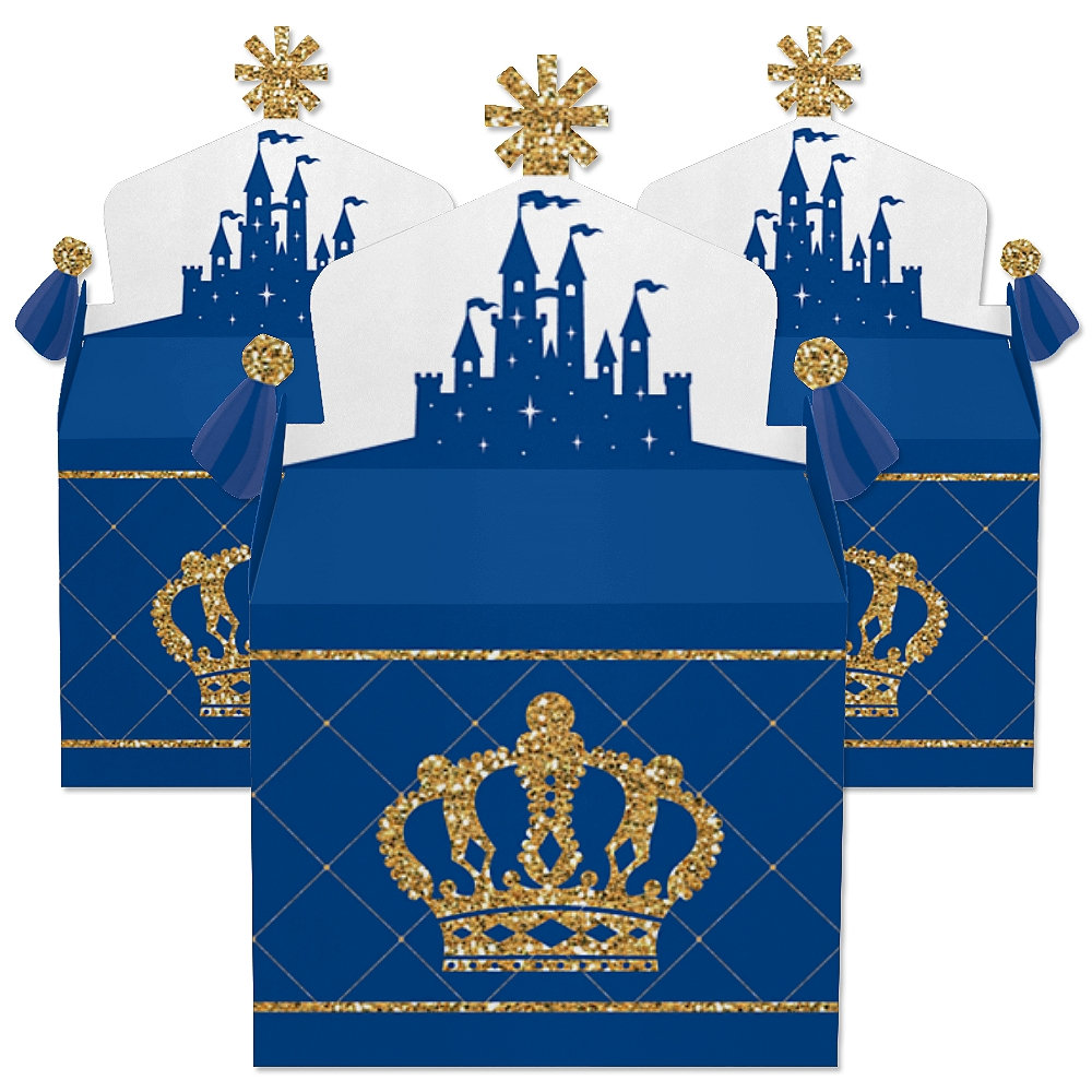 Royal Prince Charming Treat Box Party Favors Baby Shower | Etsy