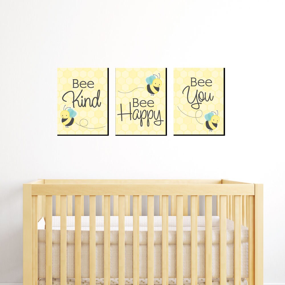 Honey Bee Kids Room Nursery & Home Décor 7.5 x 10 Kids | Etsy