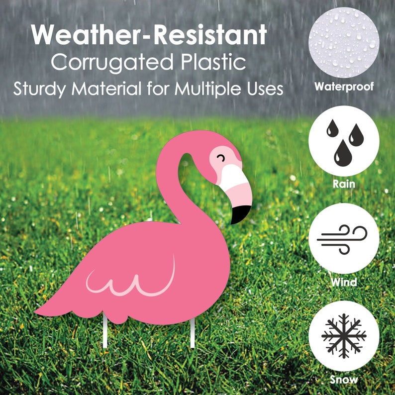 You've Been Flocked - Flamingo - Yard Sign and Outdoor Lawn Decorations ...