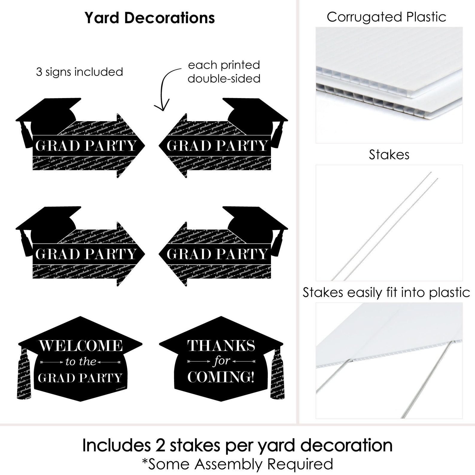 Graduation Cheers 2 Graduation Party Arrows and 1 Welcome / - Etsy