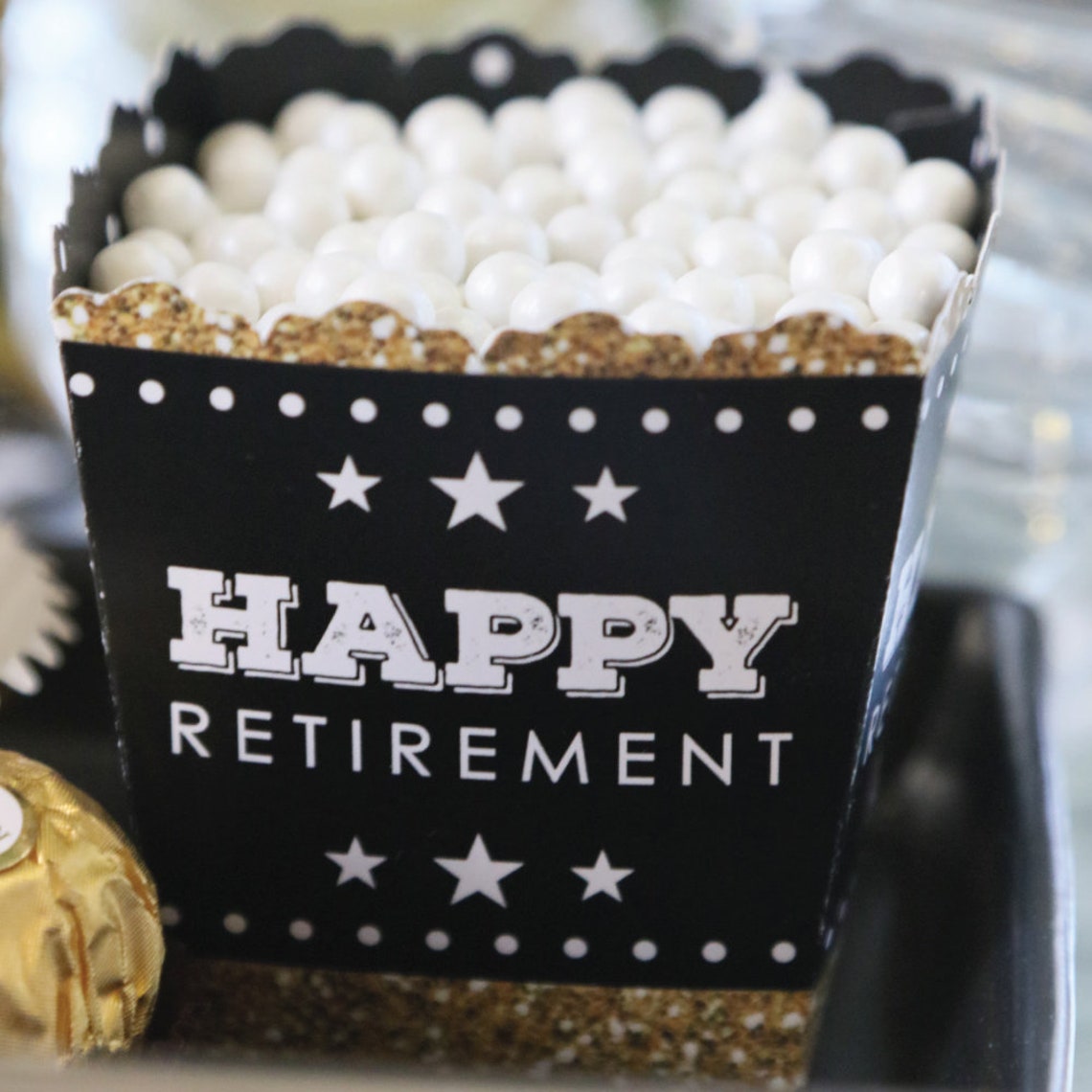 Happy Retirement Party Mini Favor Boxes Retirement Party - Etsy