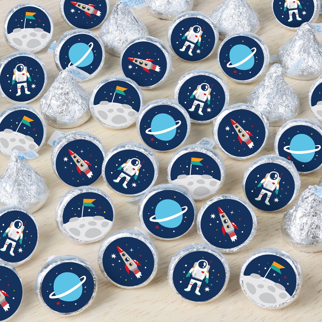 Blast off to Outer Space - Rocket Ship Baby Shower or Birthday Party ...