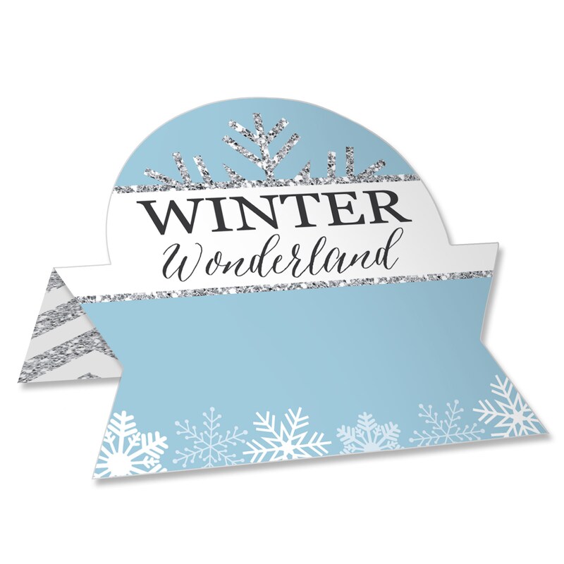 Winter Place Cards - Etsy