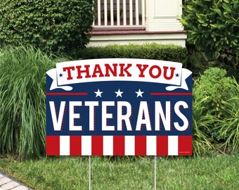 Thank You Yard Sign | Etsy