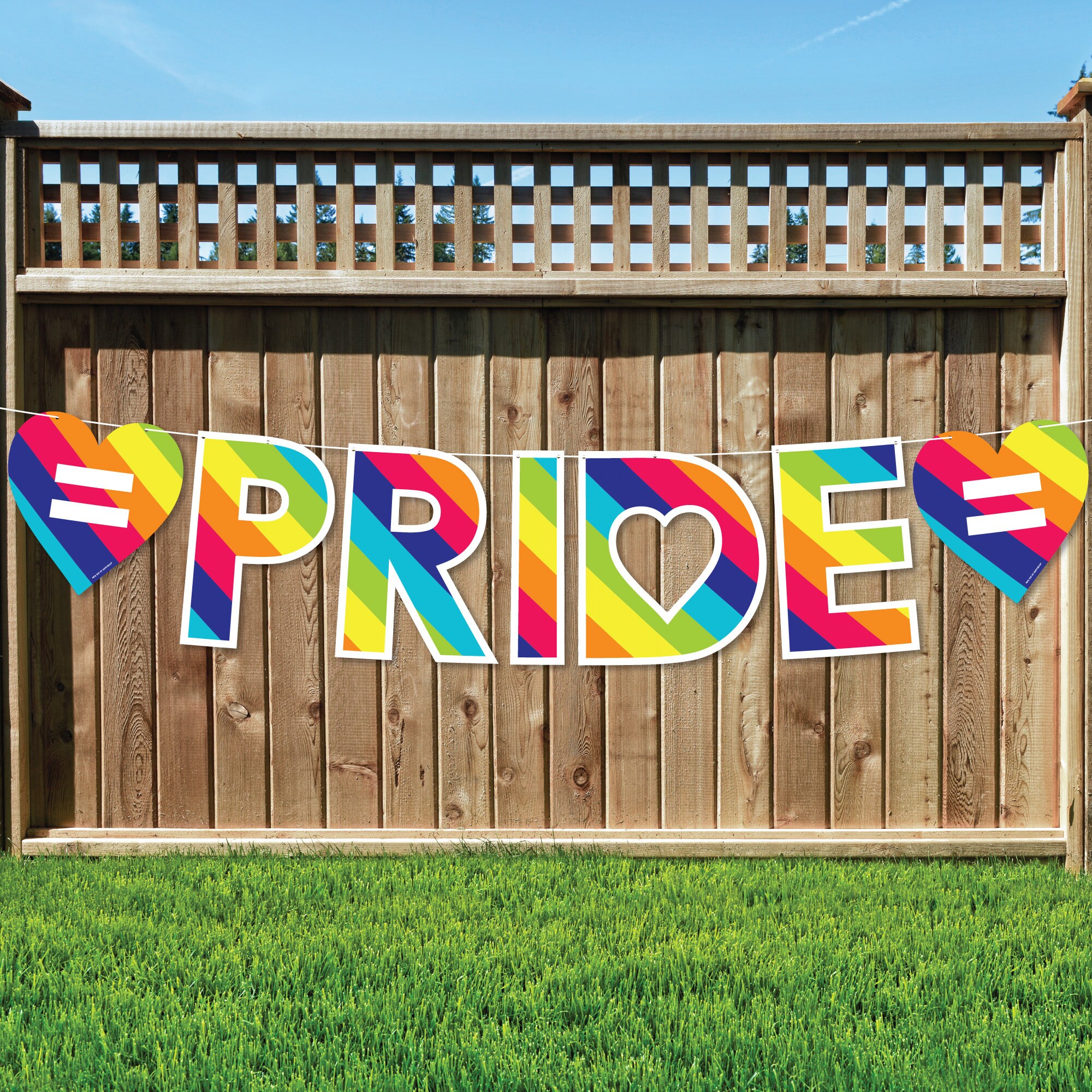 Party Décor Party Supplies Love is Love Gay Pride Printed on Sturdy ...