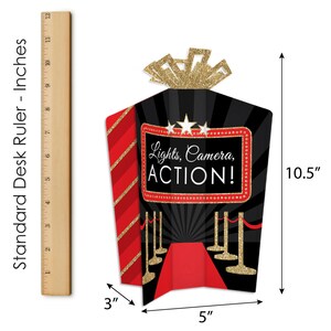 Red Carpet Hollywood - Table Decorations - Movie Night Party Fold and ...