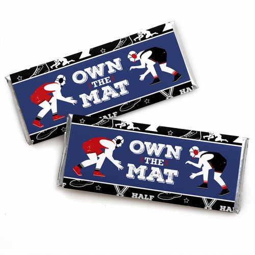 Own the Mat Wrestling Party Mini Favor Boxes Birthday - Etsy