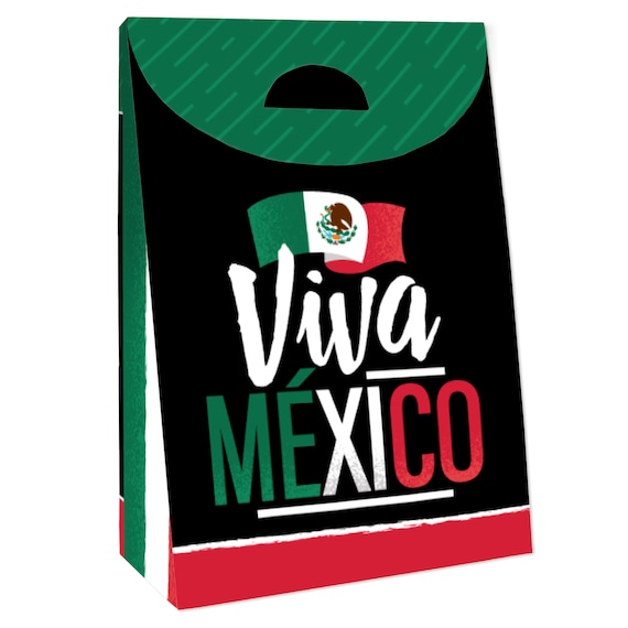 Viva Mexico - Mexican Independence Day Gift Favor Bags - Party Goodie ...