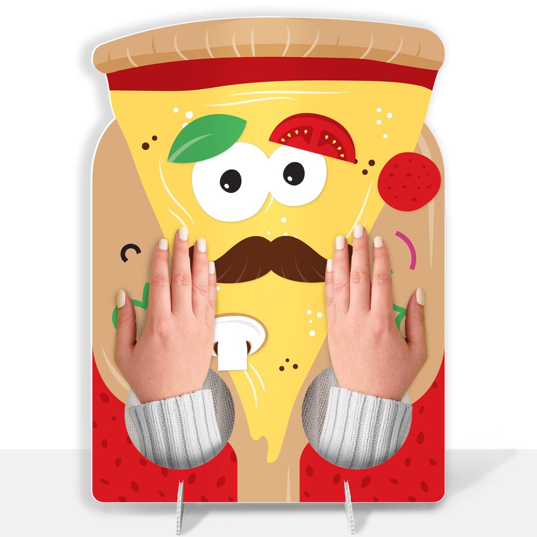 Pizza Party Time - Baby Shower or Birthday Activity - 2 Player Build-a ...