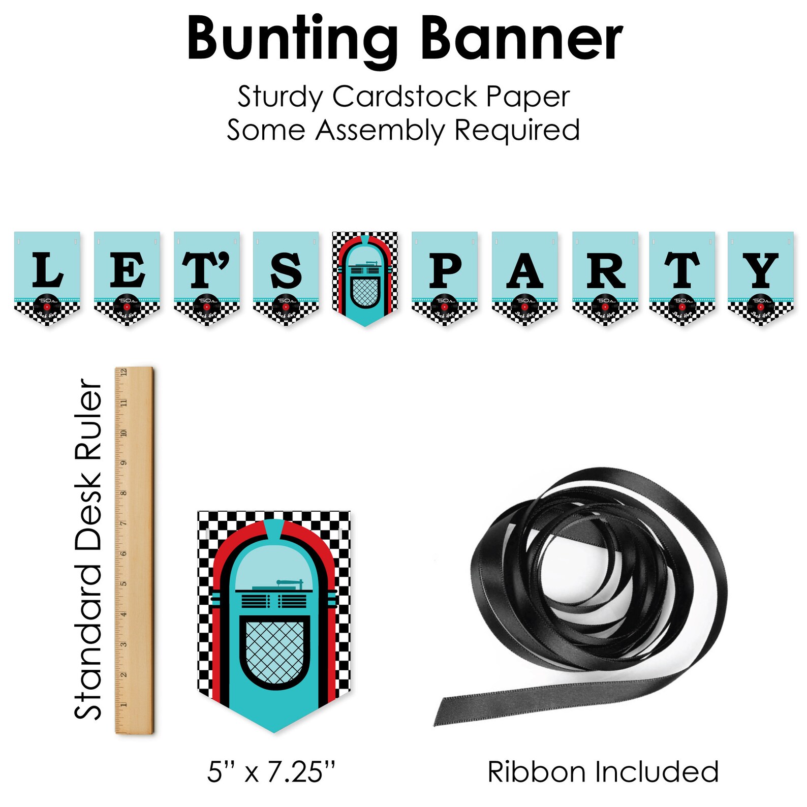 50s Sock Hop 1950s Rock N Roll Party Supplies Decoration - Etsy