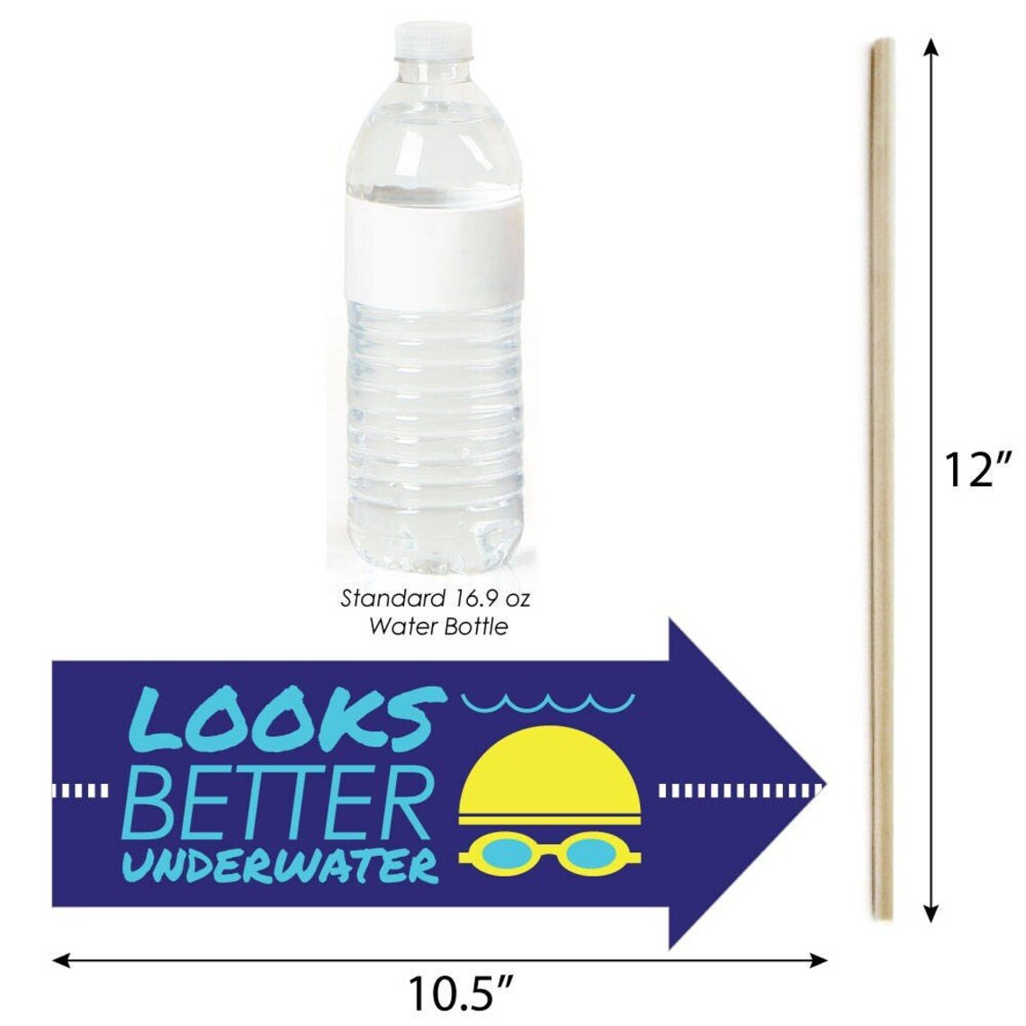 Funny Making Waves Swim Team Photo Props Swimming Party - Etsy