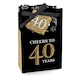 Adult 40th Birthday Gold Birthday Party Favor Boxes Set of 12 - Etsy