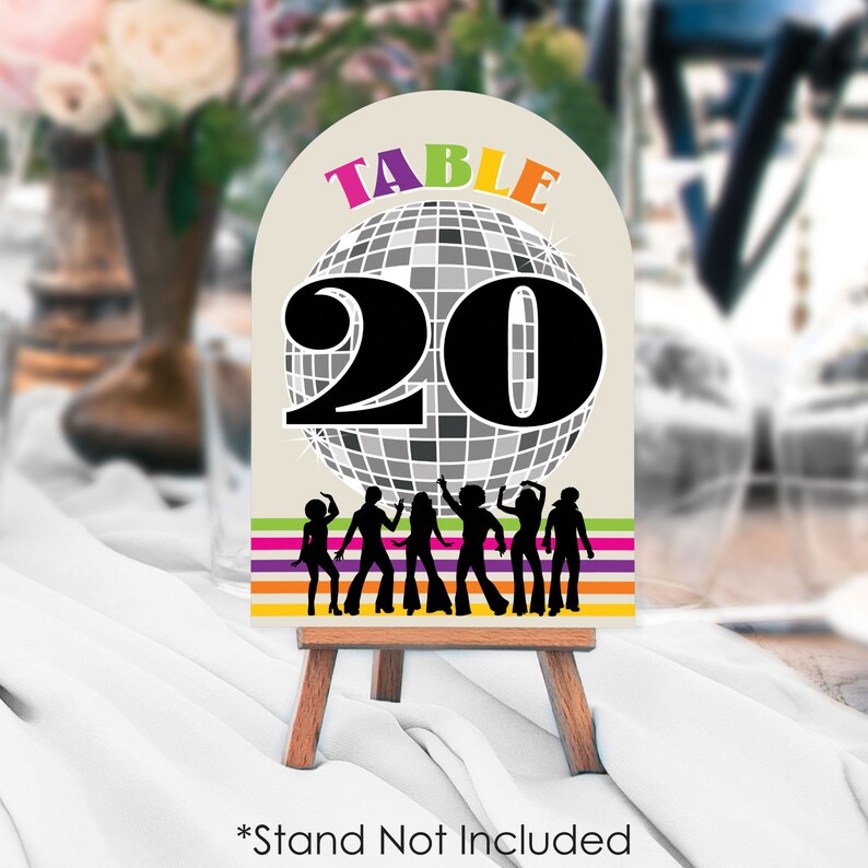 70’s Disco - 1970s Disco Fever Party Double-sided 5 X 7 Inches Cards ...