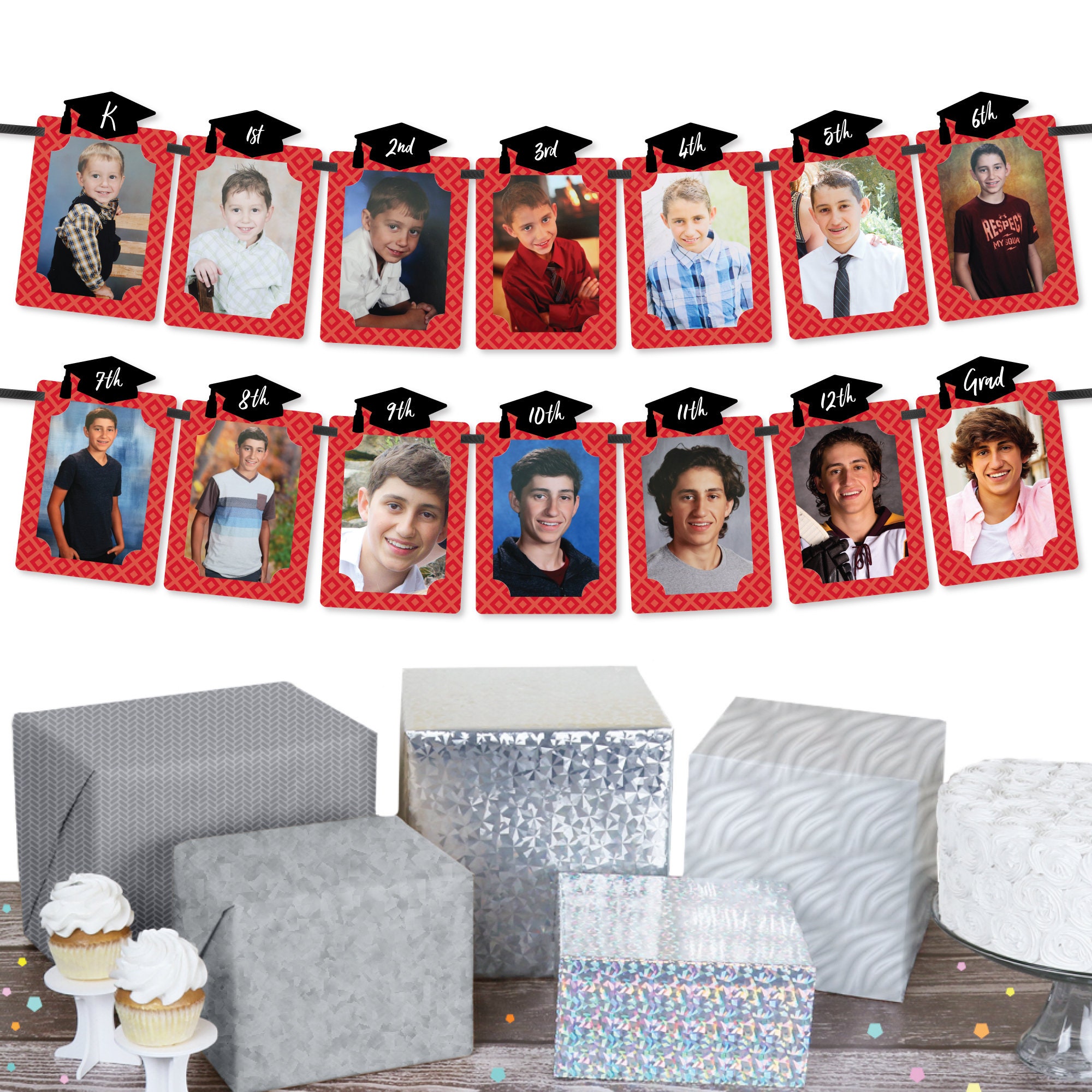 Red Grad Best is yet to Come DIY Red Graduation Party - Etsy