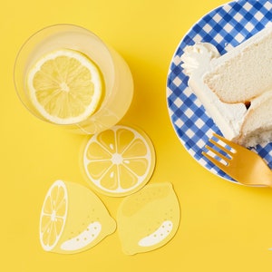 So Fresh - Lemon - DIY Shaped Die Cut Paper Cut Outs - Citrus Lemonade ...