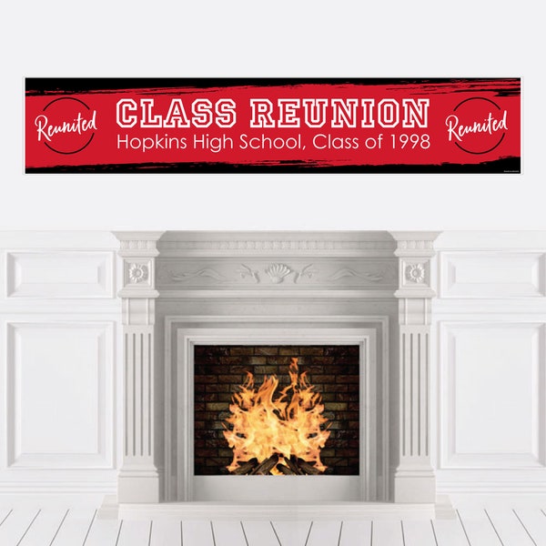 Class Reunion Banner - Etsy