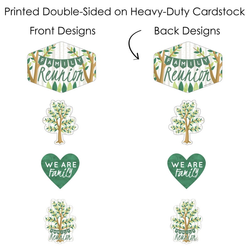 Family Tree Reunion Family Gathering Party Centerpiece - Etsy