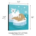 Arctic Polar Animals Kids Room, Nursery & Home Décor 7.5 X 10 Kids Wall ...
