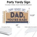 My Dad is Rad Fathers Day Party Yard Sign Lawn Decorations - Etsy