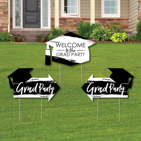 Double Graduation Welcome Sign - Etsy
