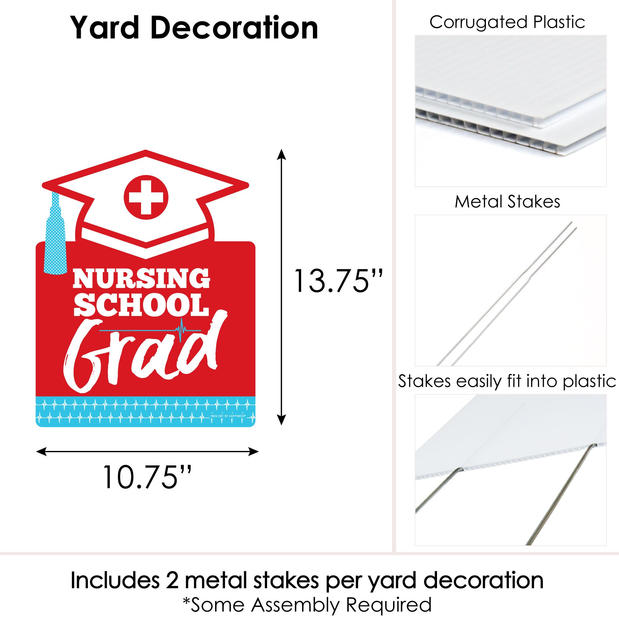 Nurse Graduation Outdoor Lawn Sign Medical Nursing - Etsy