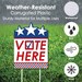 Vote Here Party Decorations Political Election Day Welcome - Etsy
