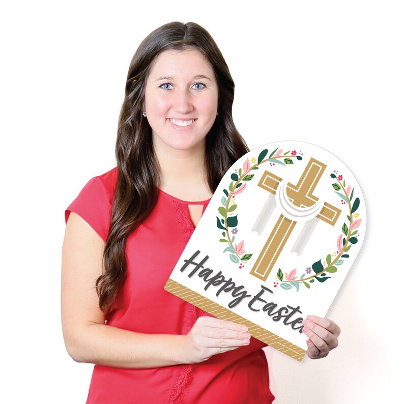 Religious Easter Outdoor Lawn Sign Christian Holiday Party - Etsy
