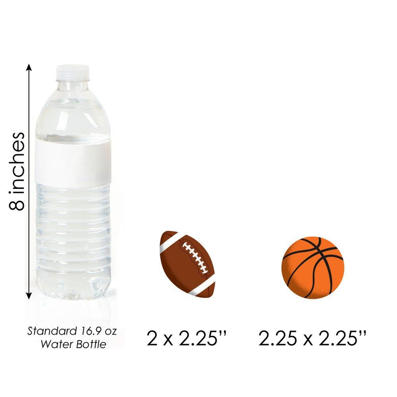 Go Fight Win Sports Dessert Cupcake Toppers Sports - Etsy