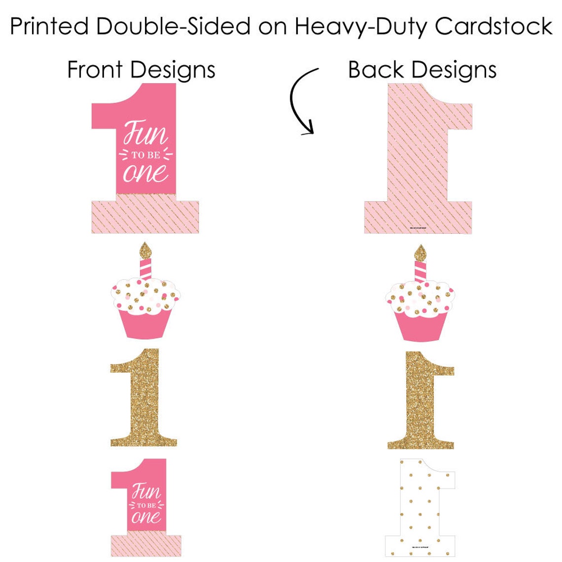 1st Birthday Girl Fun to Be One First Birthday Party - Etsy