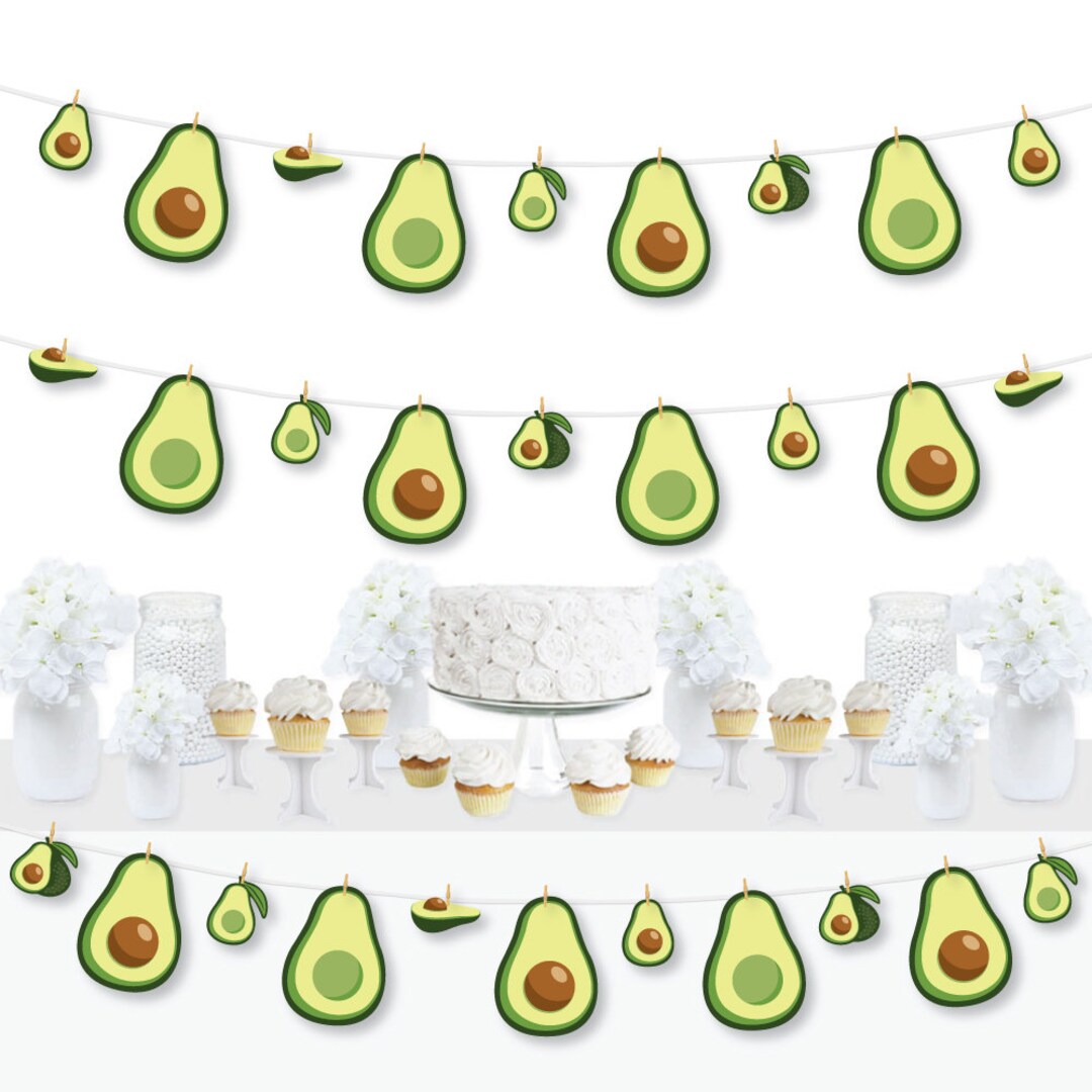 Hello Avocado - Fiesta Party DIY Decorations - Clothespin Garland ...