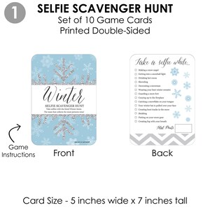 Winter Wonderland 4 Snowflake Holiday Party and Winter Wedding Games 10 ...