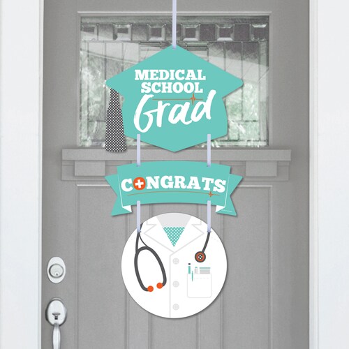 Medical School Grad Yard Sign and Outdoor Lawn Decorations - Etsy