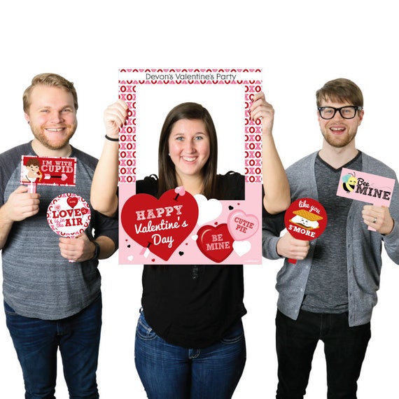 Conversation Hearts - Valentine's Day Party Selfie Photo Booth Picture ...