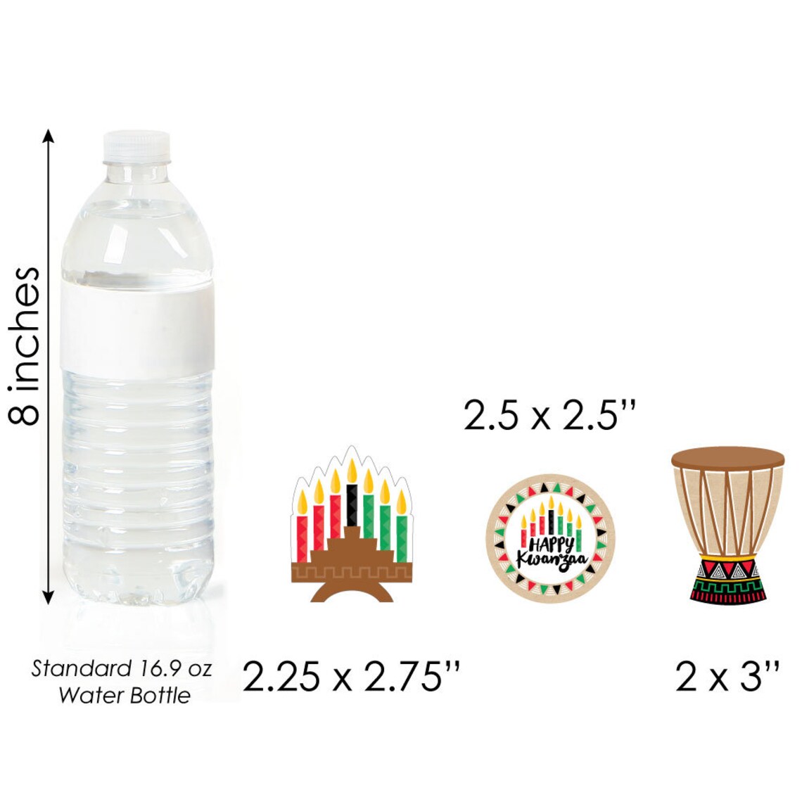 Happy Kwanzaa Diy Shaped African Heritage Holiday Party - Etsy