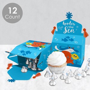 Under the Sea Critters - Treat Box Party Favors - Baby Shower or ...