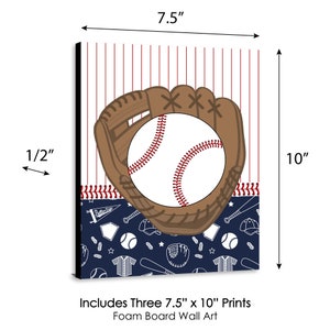 Batter up - Baseball - Sports Themed Nursery Wall Art, Kids Room Decor ...